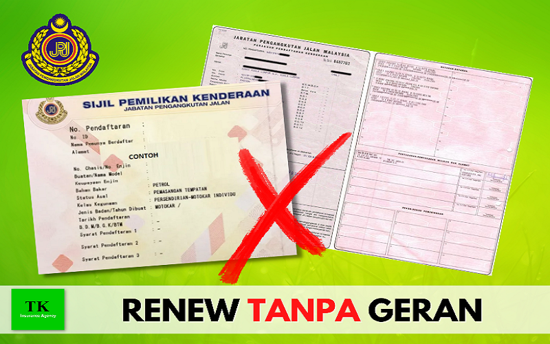 Blog - Renew Insurans Tanpa Geran